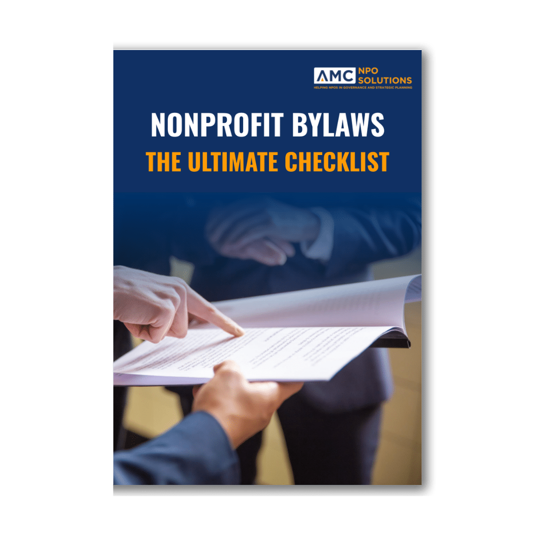 AMC_Nonprofit_Bylaws_The_Ultimate_Checklist - AMC Governance Solutions ...