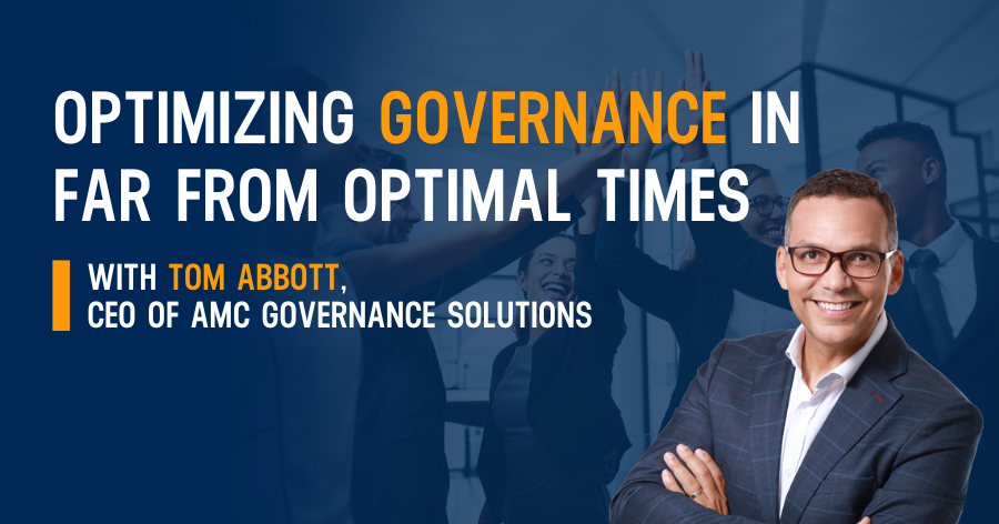 Watch Now Optimizing Governance in Far from Optimal Times