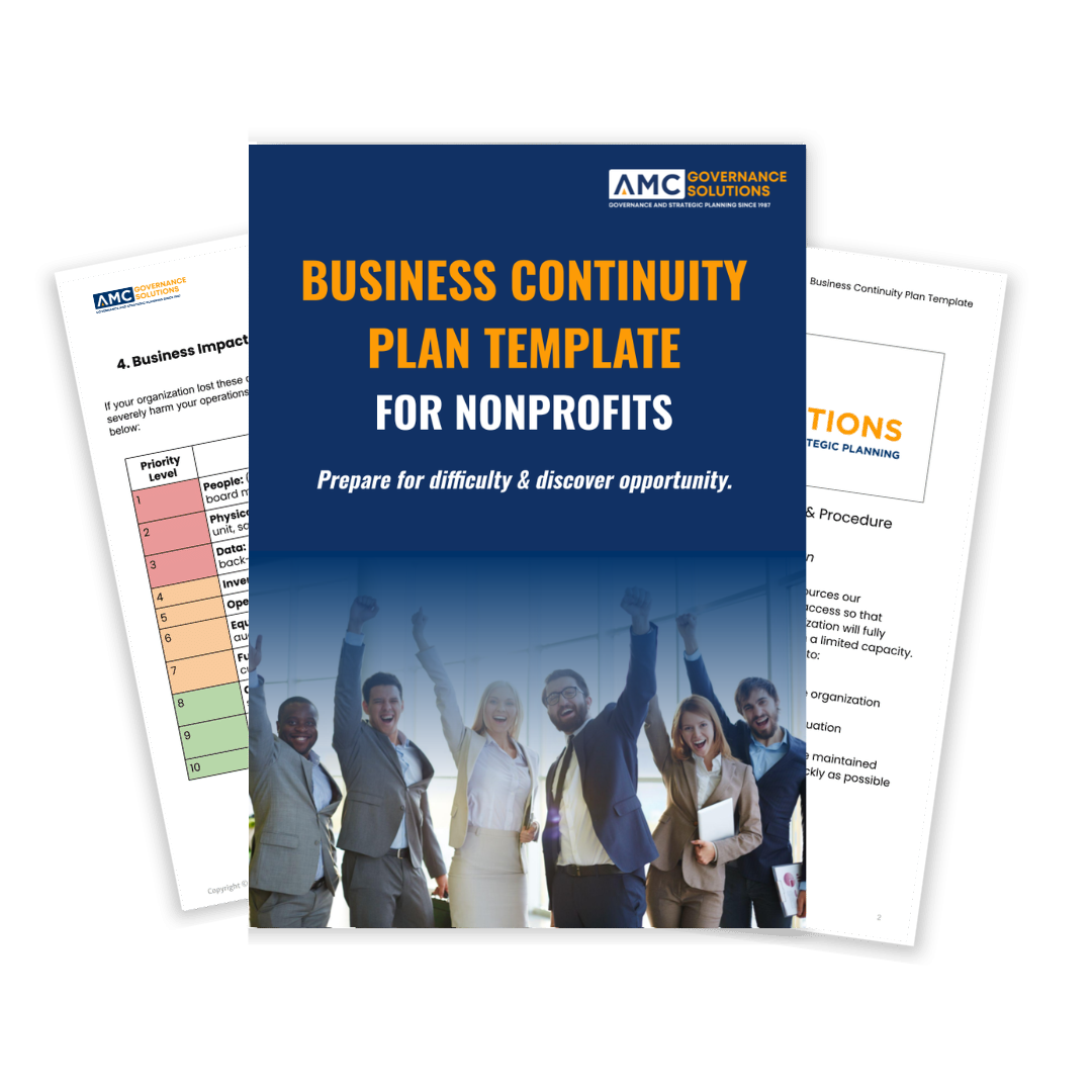 Business Continuity Plan Template For Nonprofits